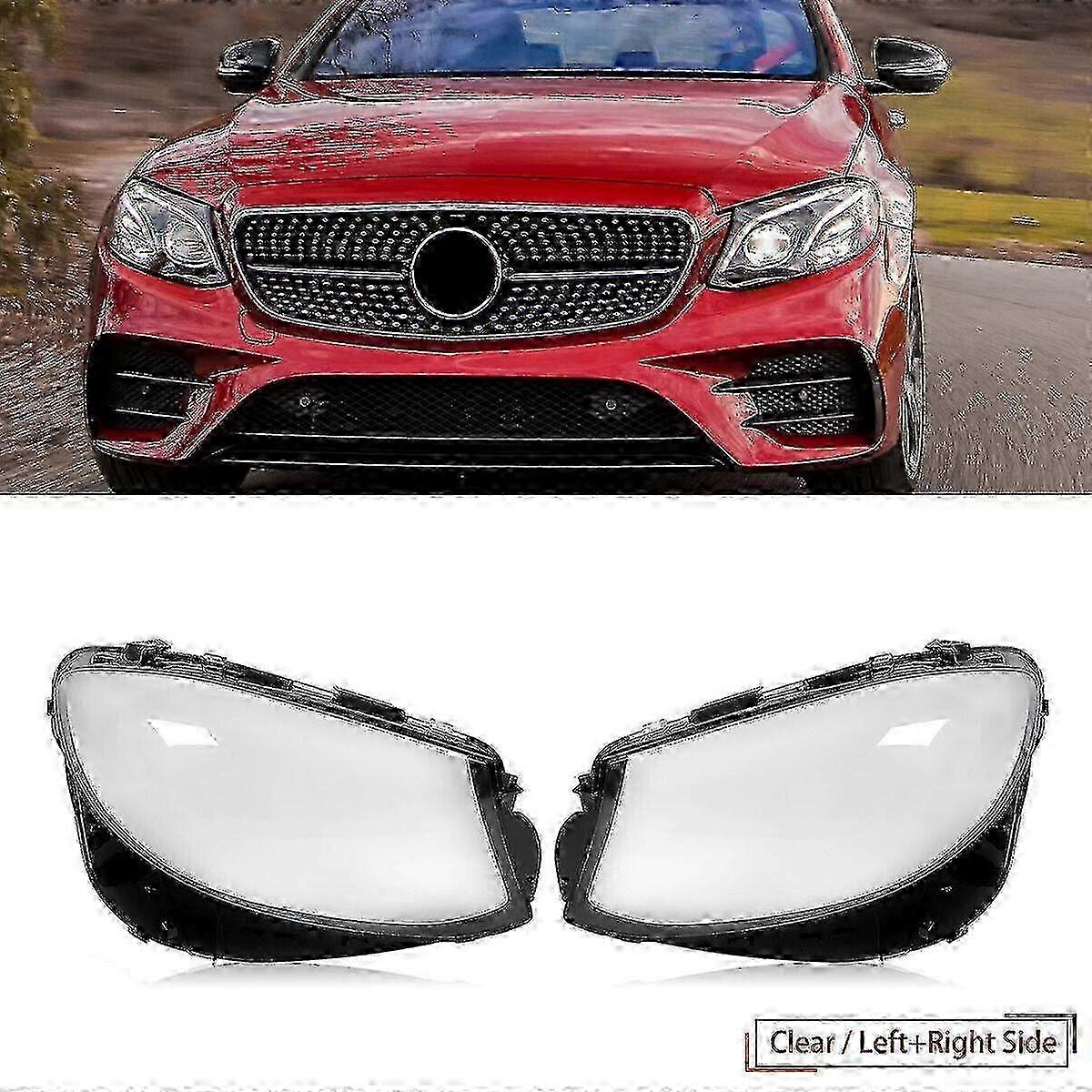 Car Headlight Lens Cover for W213 E-Class 2016 - 2019 | Fruugo UK