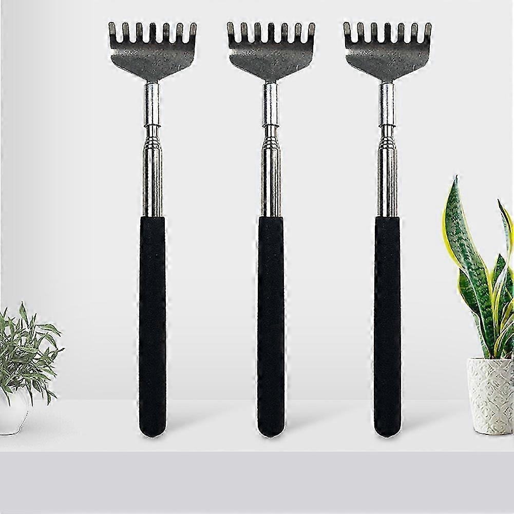 2 Pack Portable Extendable Back Scratcher, Metal Stainless Steel Tool ...