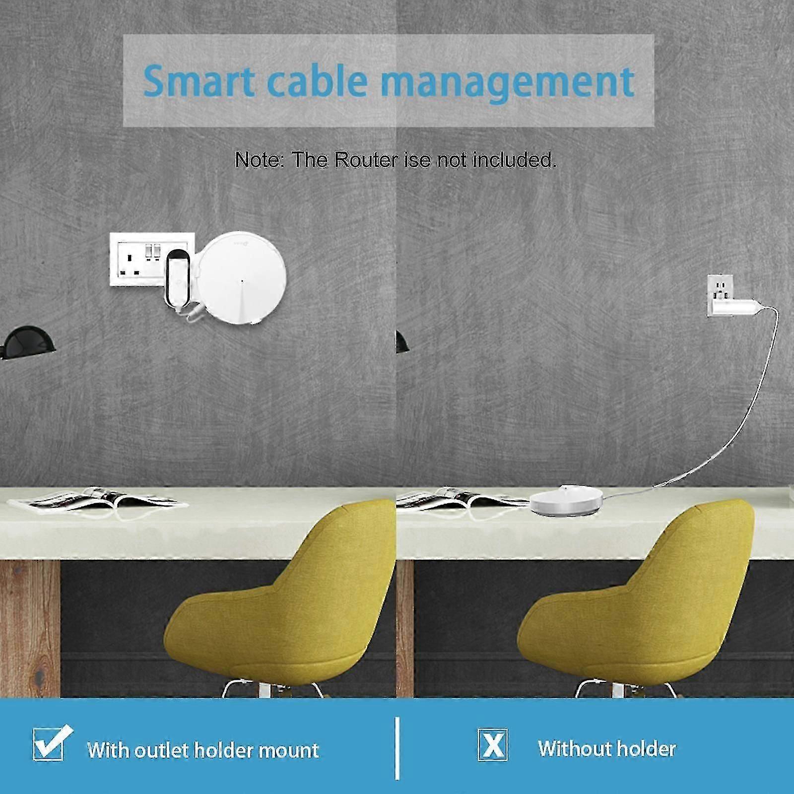 Wall Mount for TP-Link Deco M5 Whole Home Mesh WiFi System Sturdy ...