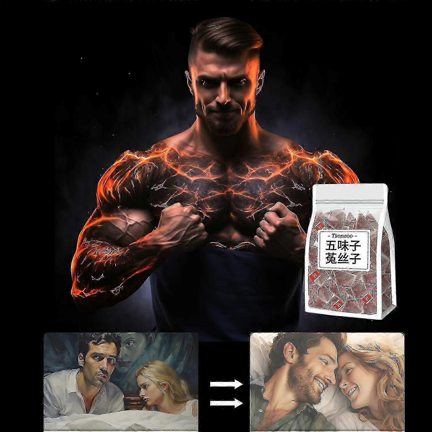 2025 Five Flavors Goji Berry Tea, Liver And Kidney Care Tea, Mens ...