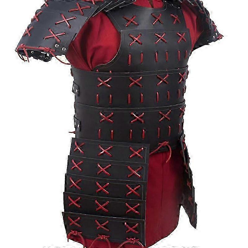 Medieval Steampunk Ronin Samurai Leather Chest Body Armor for LARP ...