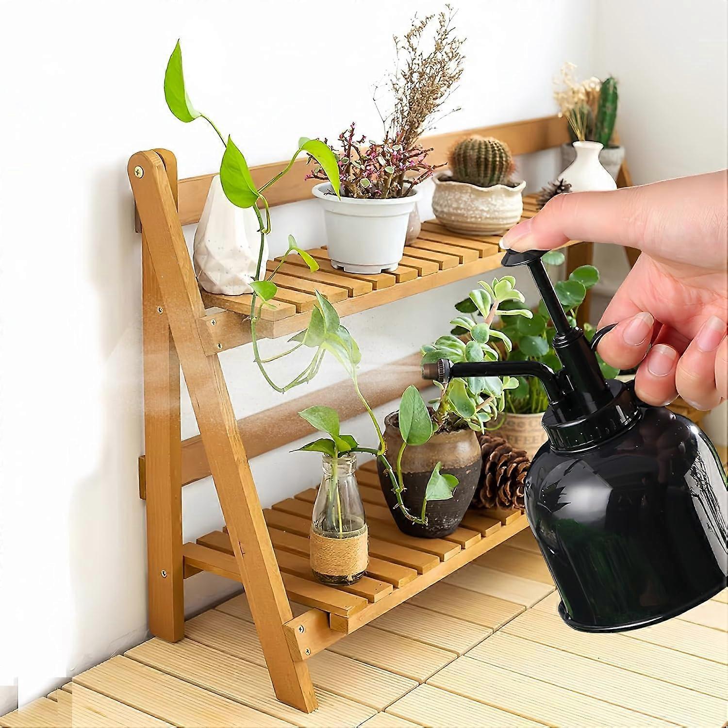 Stainless Steel Plant Sprayer 300 Ml Black Indoor Plants Potted Plants ...