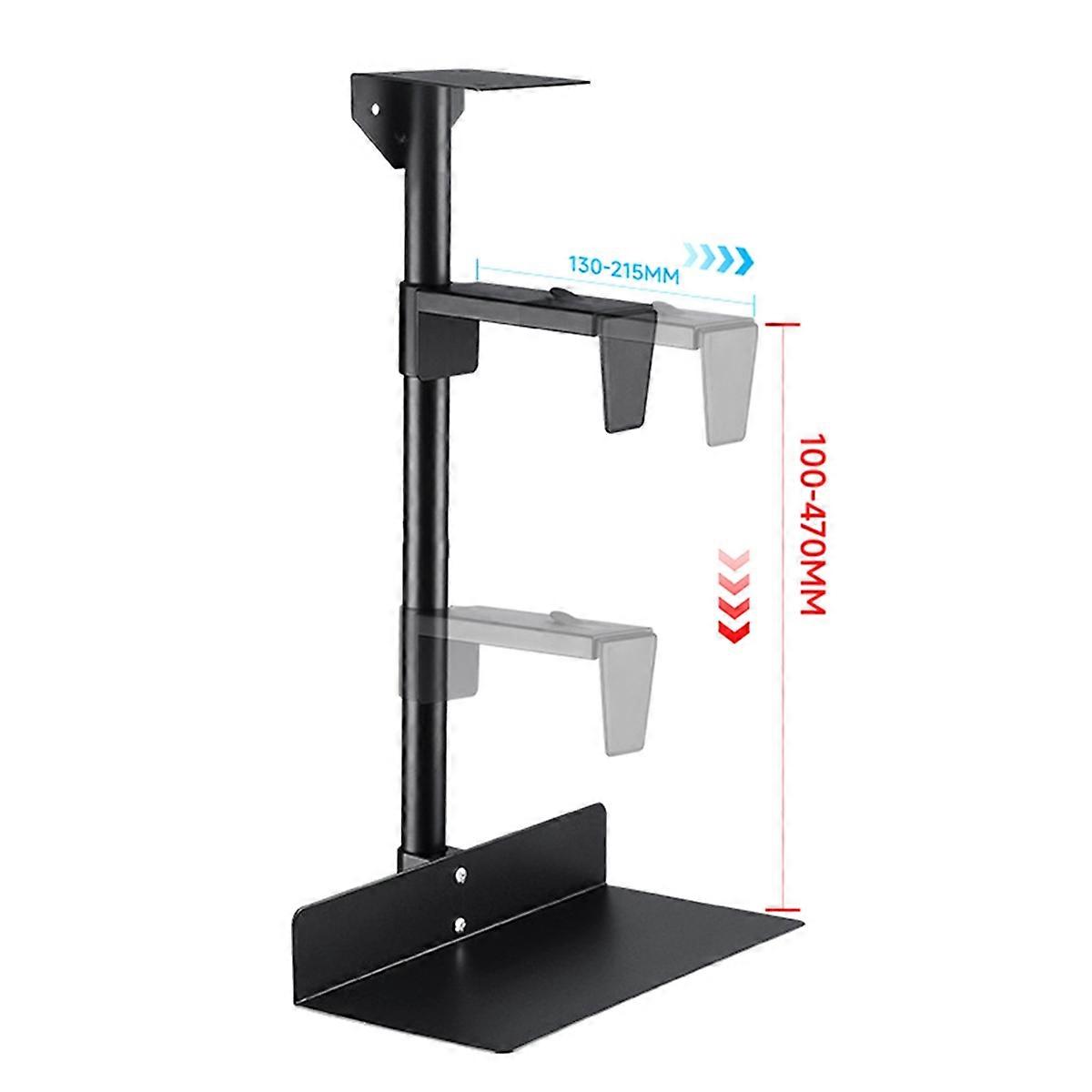 Universal PC Case Holder Under Desk Wall Side Mount CPU Stand ...