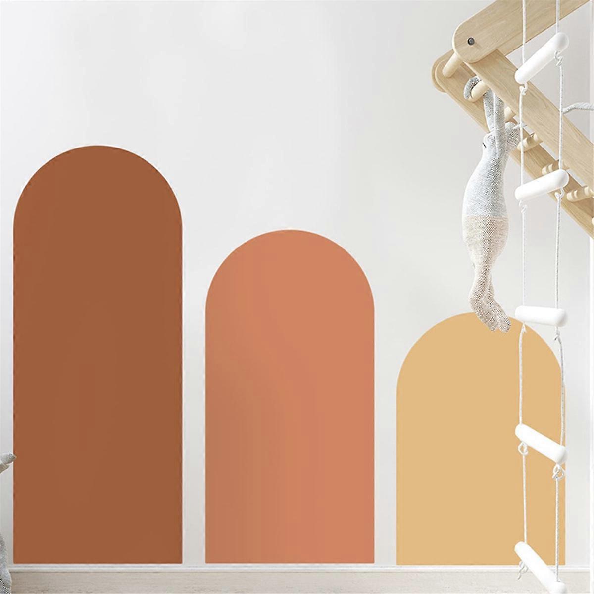 Arch Wall Decal Geometric Art Wallpaper Peel and Stick Arch Wall Decal ...