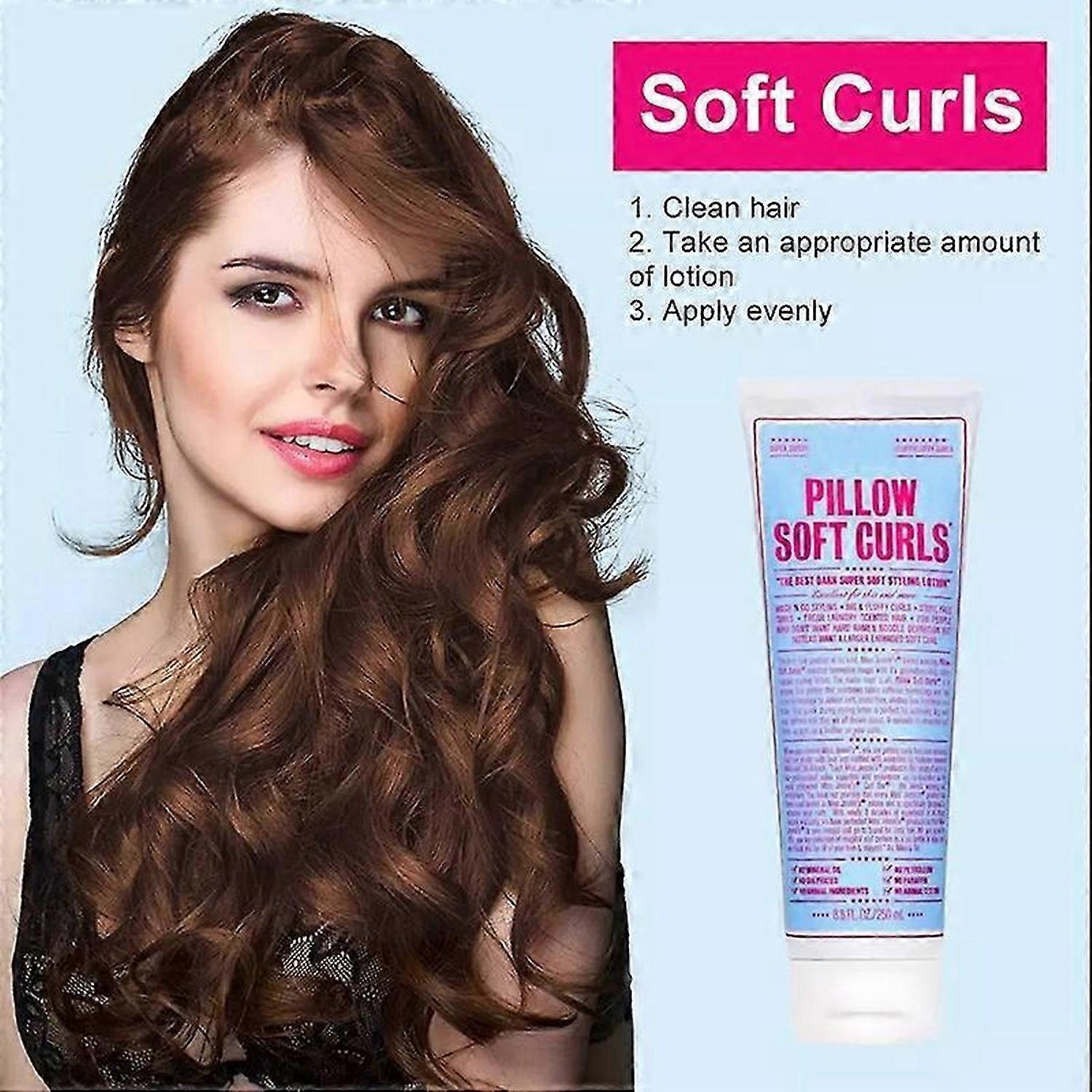 1-5x Soft Curl Lotion 250ml Hair Styling Moisturizing Curl Defining ...