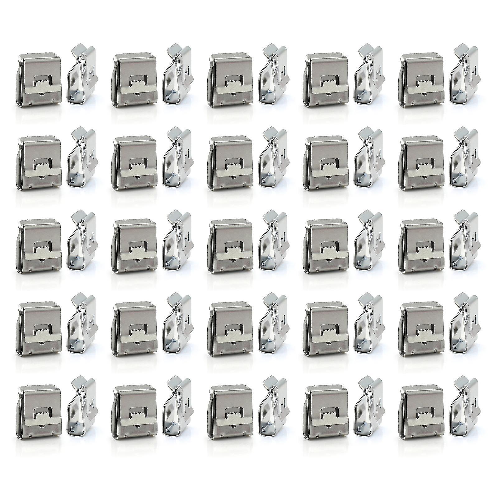 50pcs Solar Panel Cable Clips Management 2 Wire Pv Wire Clip Locking ...
