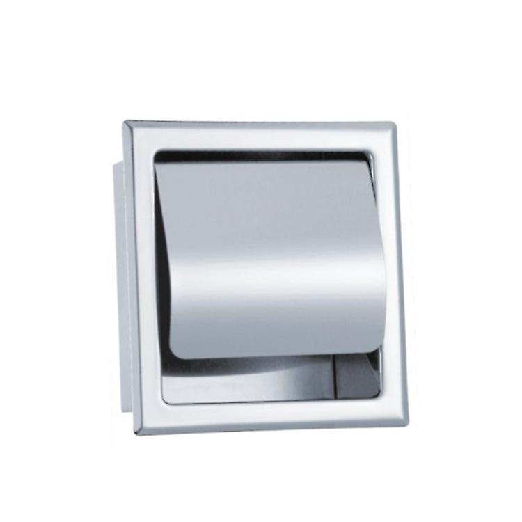 Toilet Paper Holder, Waterproof Chrome Stainless Steel Toilet Roll ...