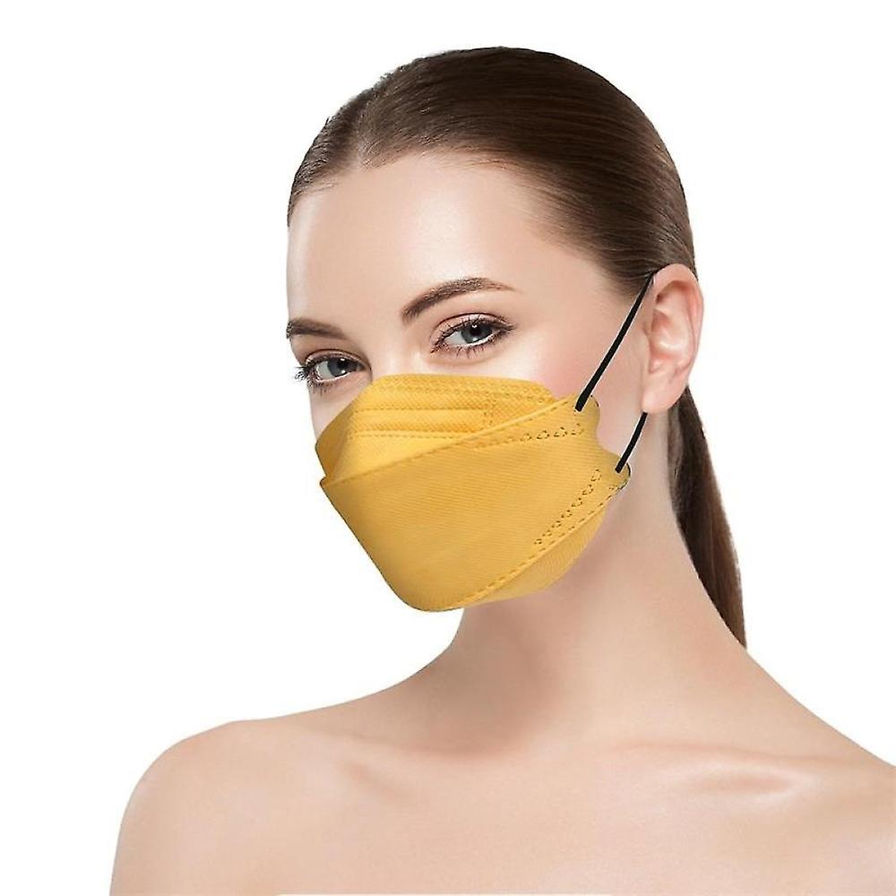 KN95 Face Masks Fish Mask Adult Morandi FFP2 Mask 4 Layer Protective ...