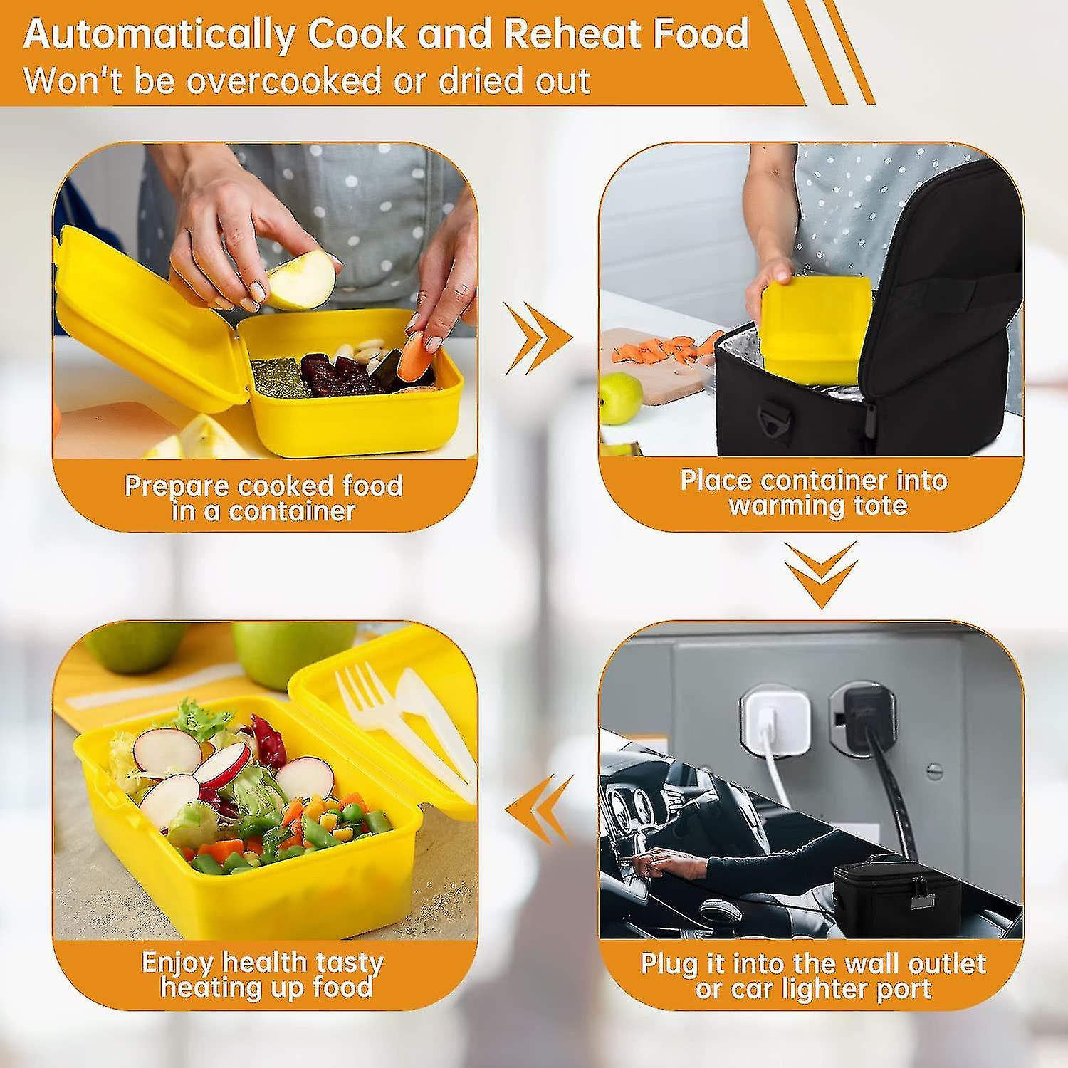 Portable Oven | 12v, 24v, 110v Car Food Warmer | Portable Mini Oven ...