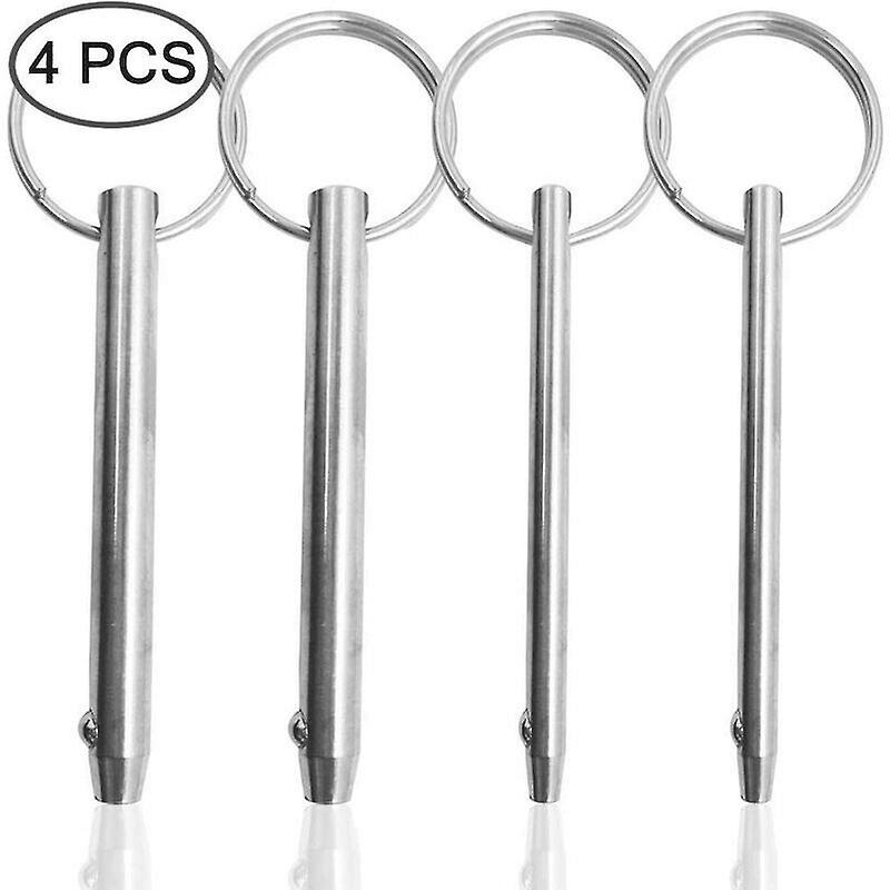 Set of 4 quick release pins, diameter 6.3 mm, total length 76 mm ...