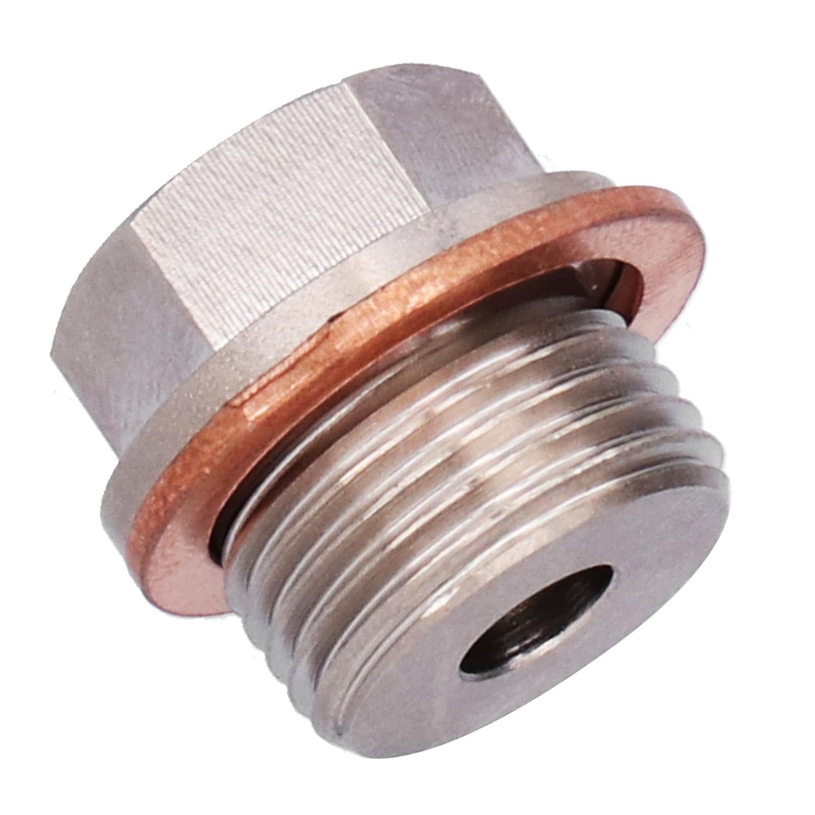 Sensor Adapter M18x1.5 to 1/8NPT Thread Exhaust Water Temperature ...