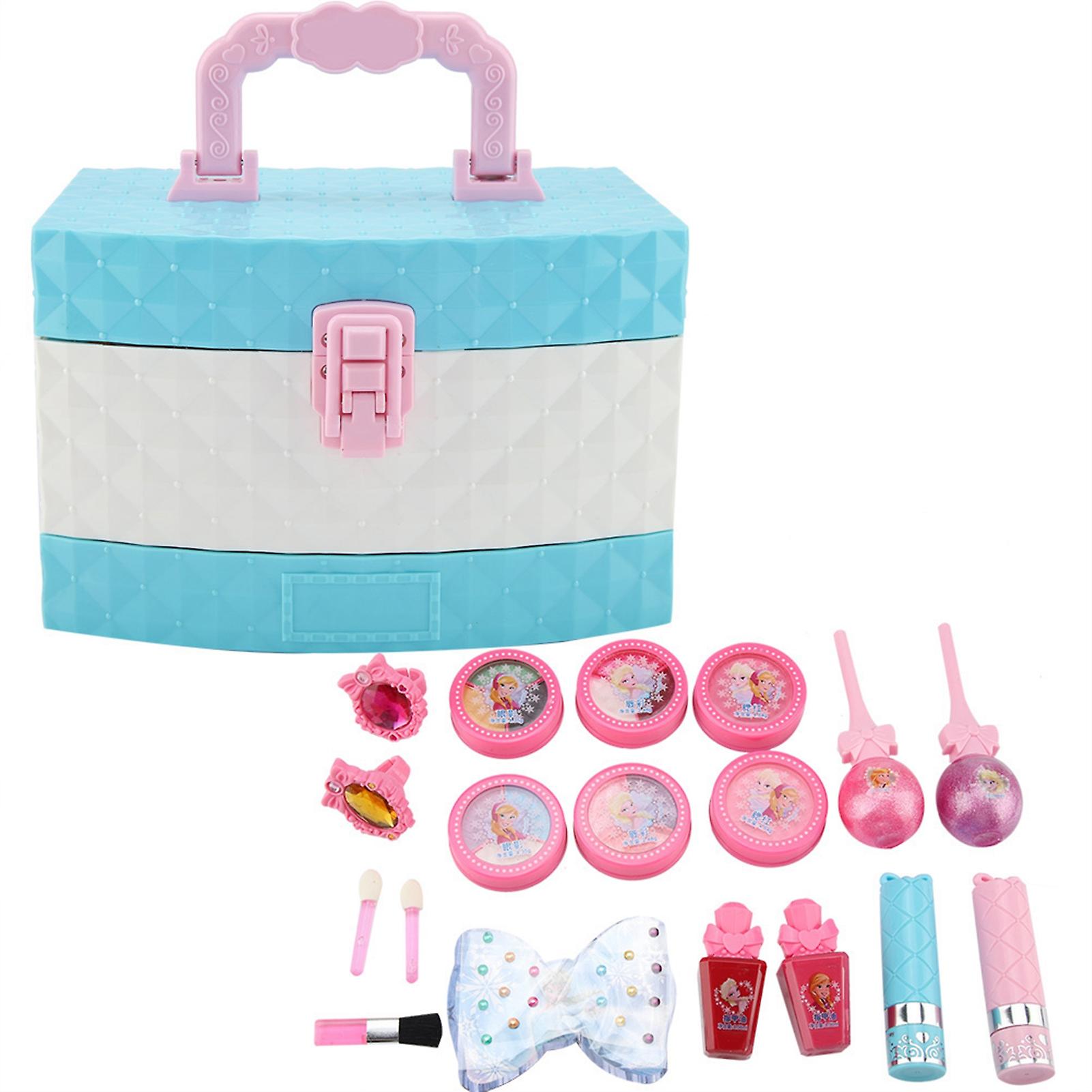 Disney Princess Cosmetics Play Set for Girls Kids Makeup kit with Mini ...