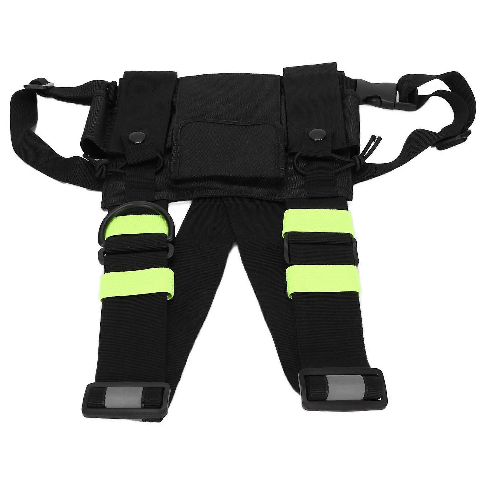 Walkie Talkie Chest Bag Two Way Radio Reflective Chest Harness for ...