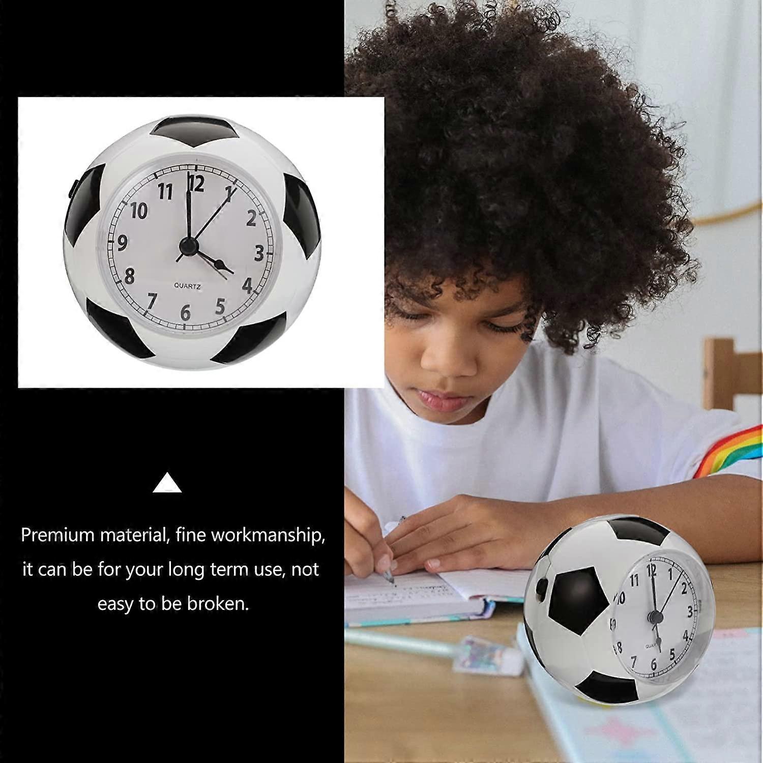 Desktop Football Soccer Clock Living Room Alarm Clock Wake Up Bedside ...
