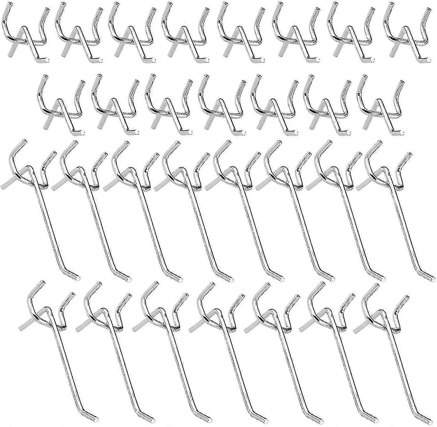 Metall Pegboard krokar Pegboard krokar väggpanel dörr väggkrokar för ...