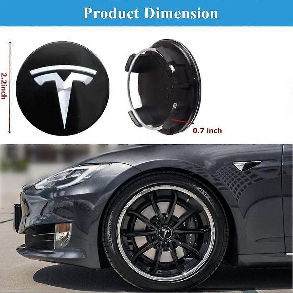Decorative Center Caps For Tesla Model 3//y/s/ X /wheel Screw Cap Logo ...