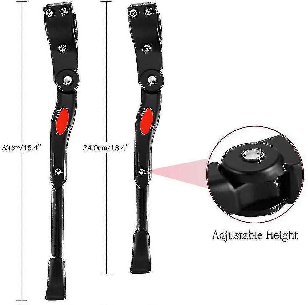 Heavy Duty Adjustable Rear Kick Stand Prop Side Bicycle Mountain Bike ...