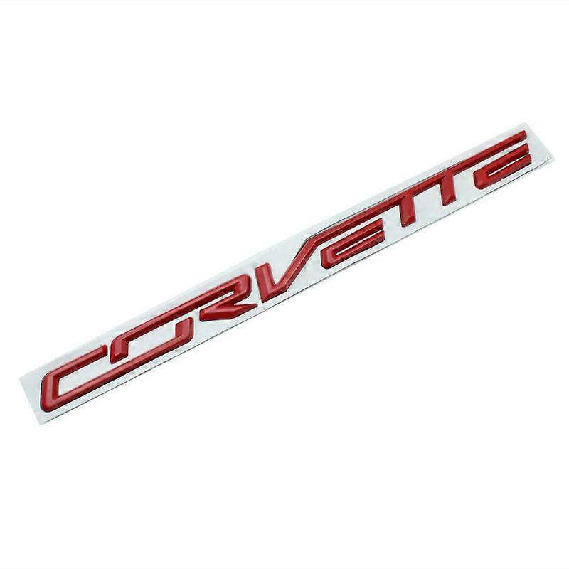 Car 3D Metal Decals Sticker For Chevrolet Corvette C3 C4 C5 C6 C7 C8 ...