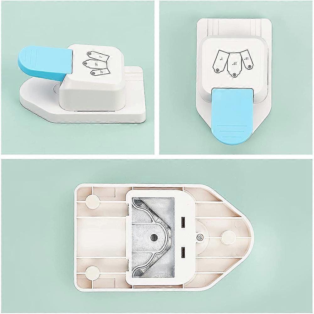 Tag Punch Gift Tag Puncher 3 in 1 Paper Craft Tag Punch Tag Shape Lever ...