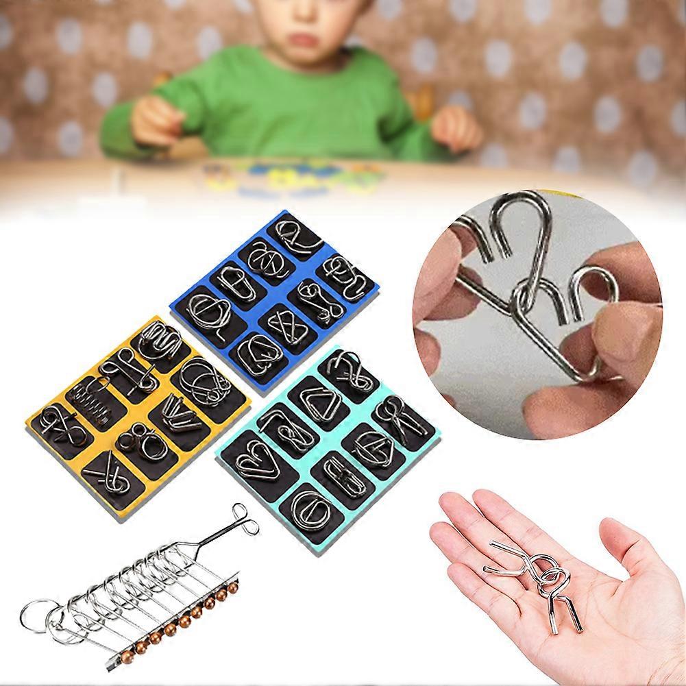 Luban Lock Educational Intellectual Toys Logical Thinking Training Game ...
