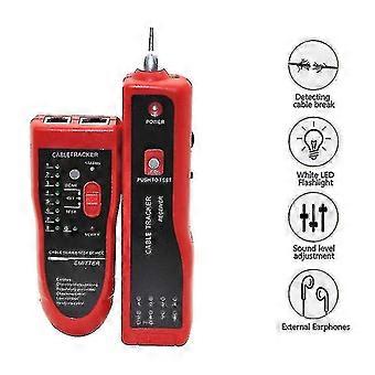 Zk- Wire Locator Cable Finder Cable Er With Led Cable Detector Rep And ...