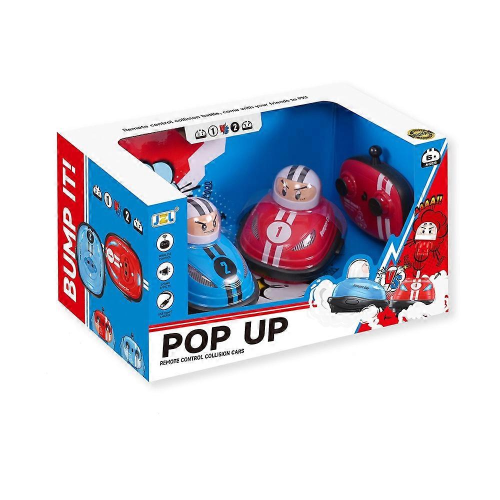 2.4G RC Duo Toy Super Battle Bumper Car Pop Up Doll Crash Bounce ...