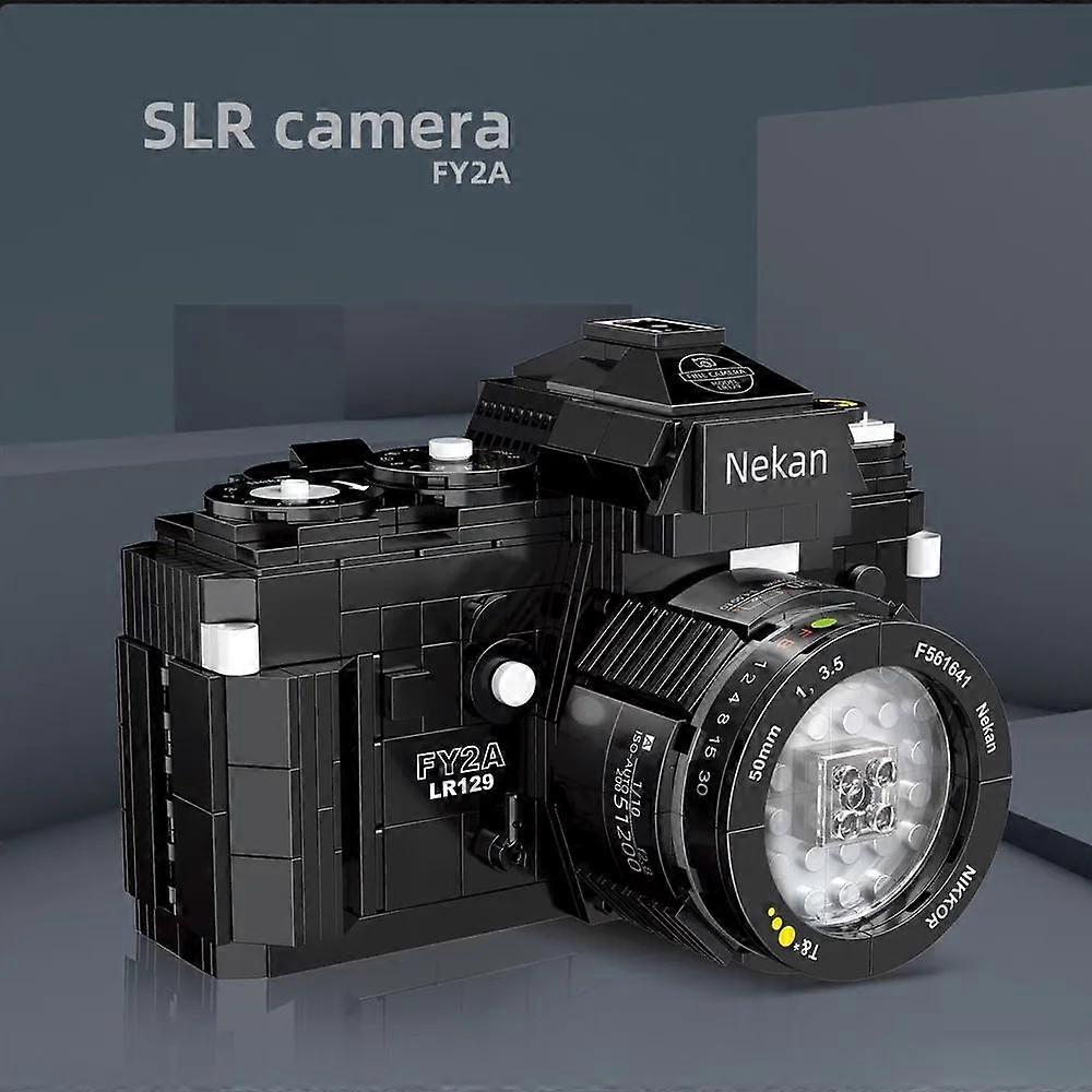 KNEW BUILT Classic Digital Camera Model Mini Brick Toys for Boys Adult ...