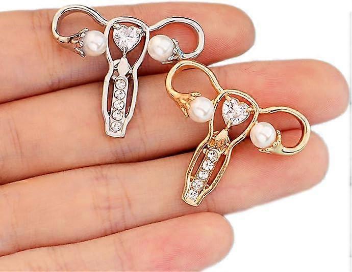 Cuterus Pin Uterus Pins Uterus Ovaries Pin Medical Pins Enamel Brooch Uterine Medicine Brooches ...