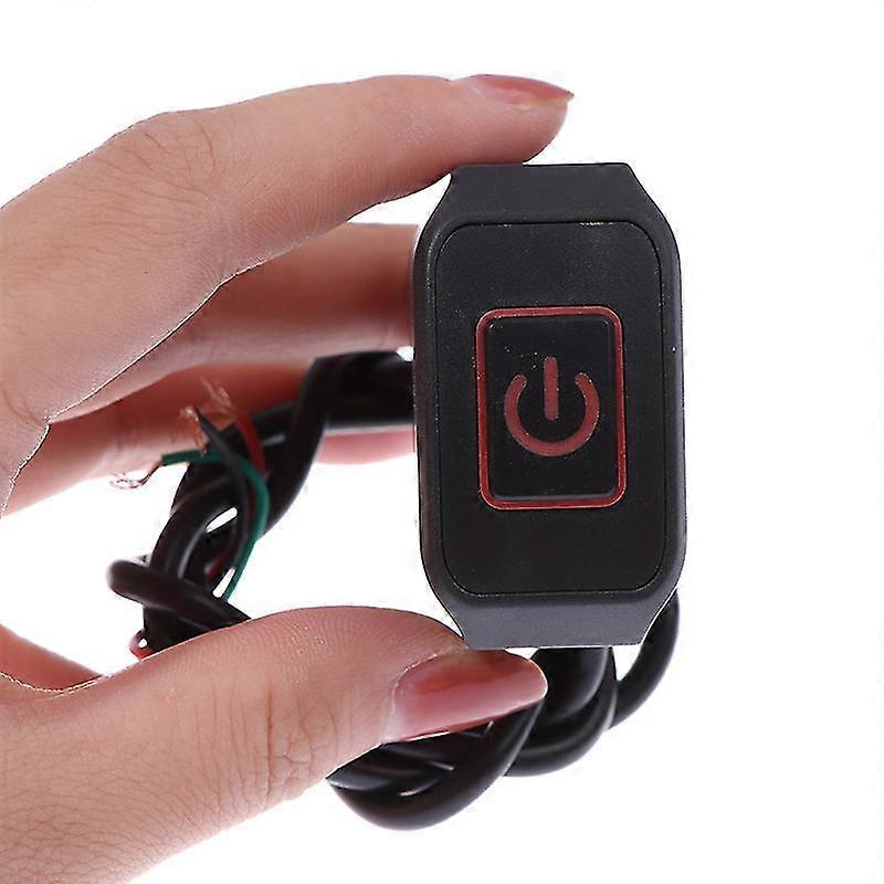 22mm 7/8'' Motorcycle Handlebar Switch Momentary Button For Electric ...