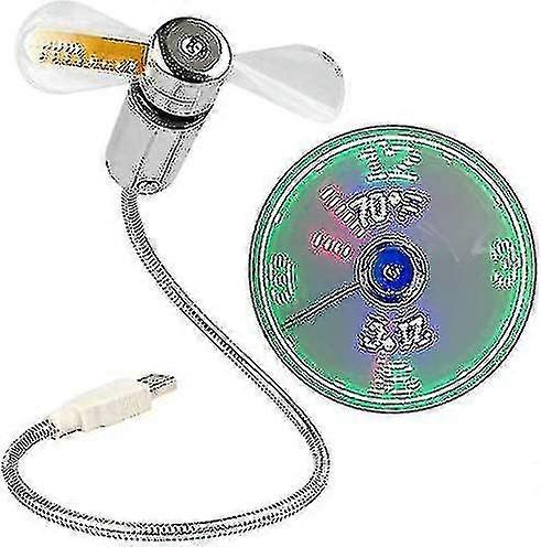 2024 New Usb Clock Fan With Real Time Clock And Temperature Display ...