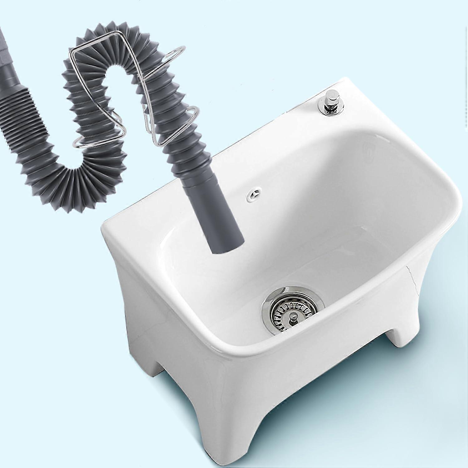 Washing Machine Drain Hose Holder, Adjustable Shape Washer Drain Hose ...