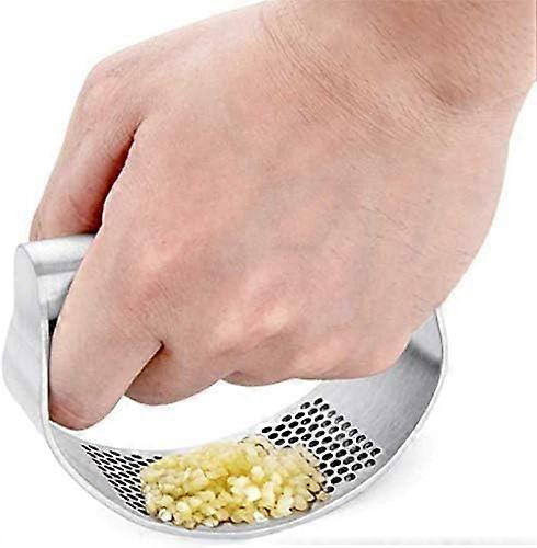 Garlic Press Rocker - Stainless Steel Garlic Mincer Garlic Crusher, New ...