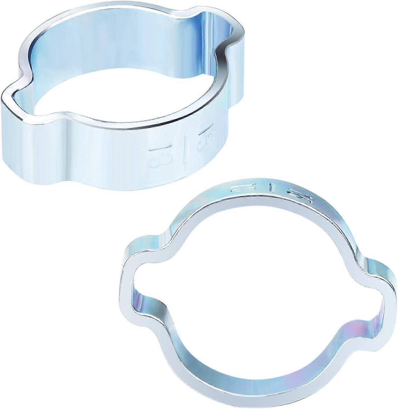 Double Ear O Clips Pipe Clamps, Zinc Plating Tube Pipe Clamps, Pipe ...
