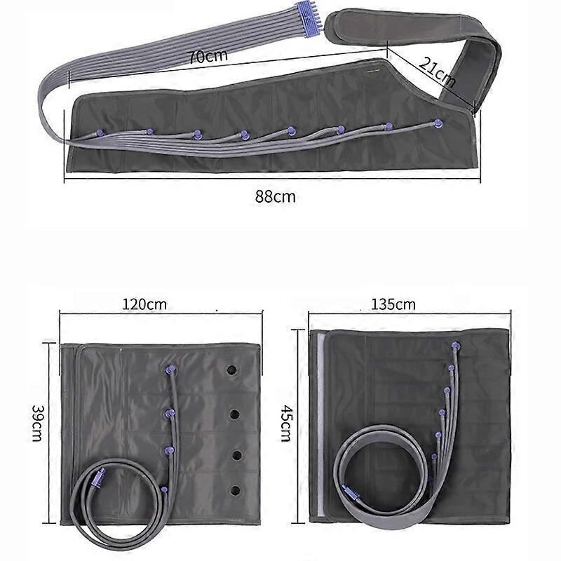 Electric Pressotherapy Air Compression Leg Foot Massager Vibration ...