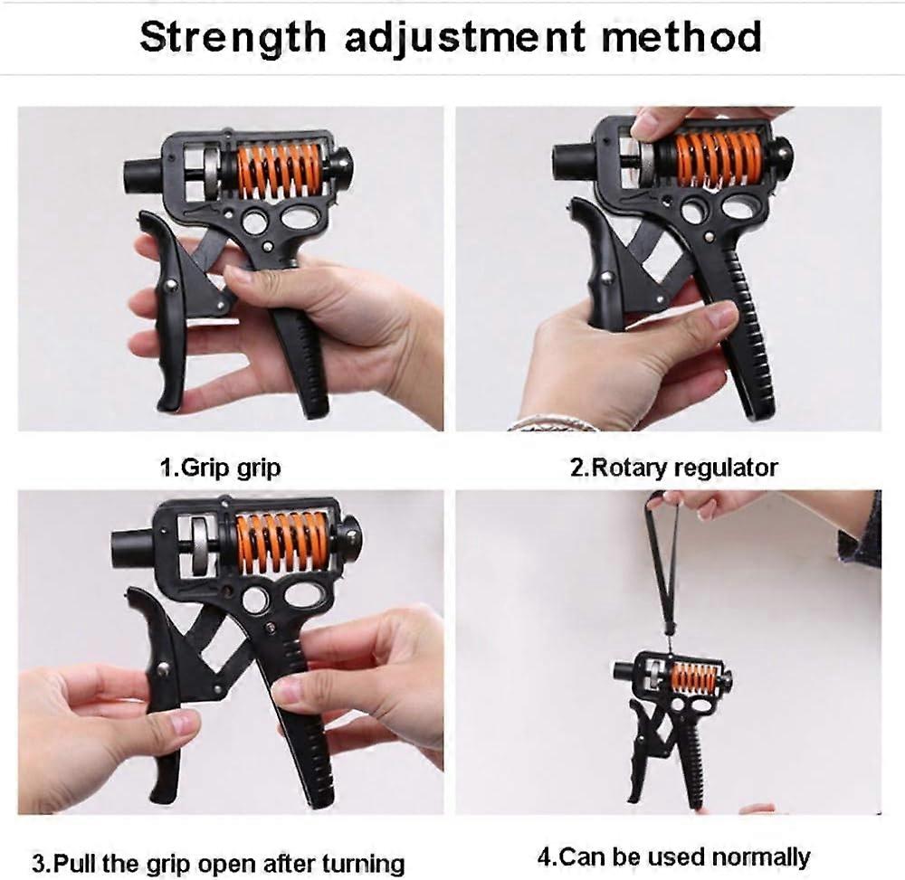 Adjustable Hand Grip Arm Trainer Heavy Grips Gripper Power Wrist ...