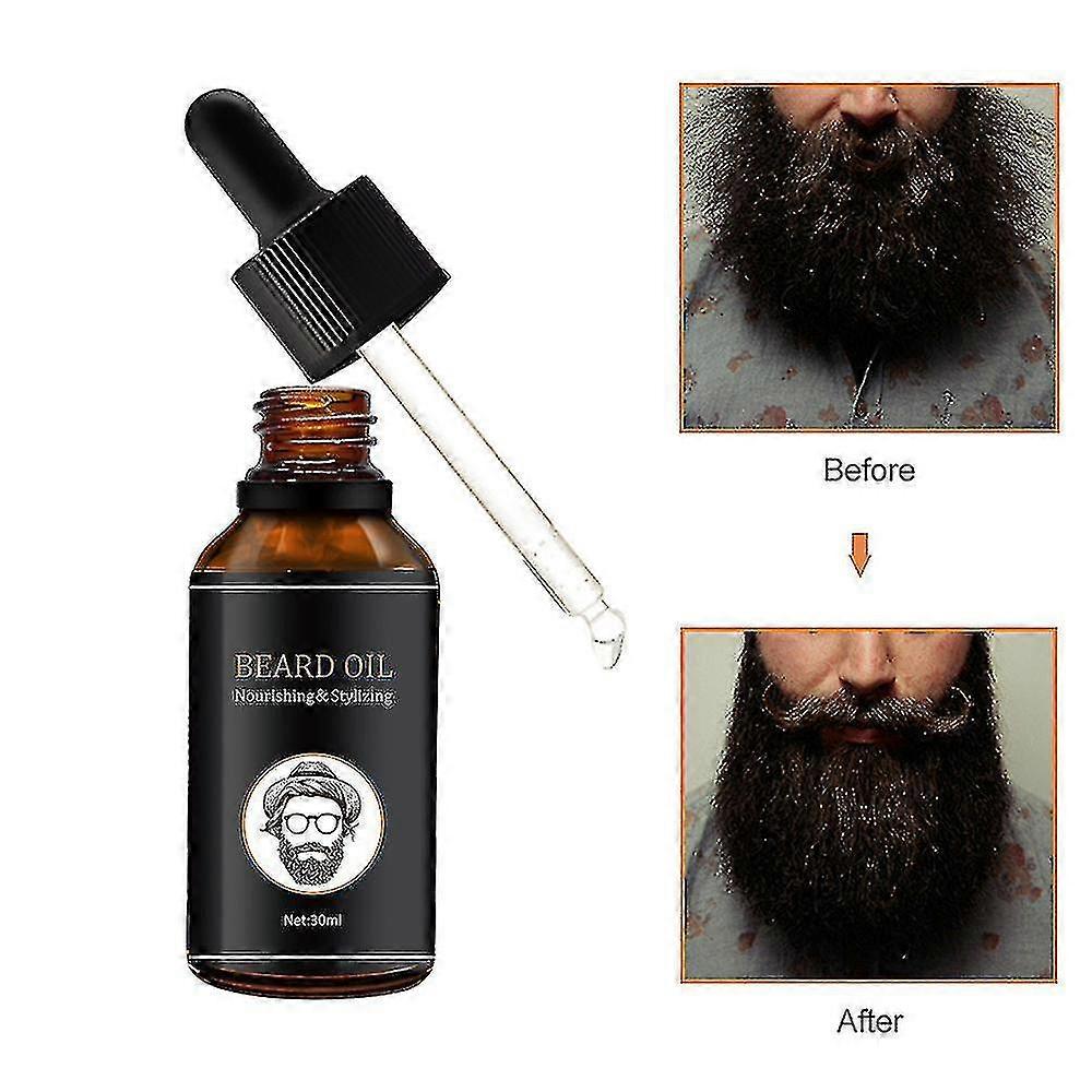 Beard Growth Kit For Facial Hair 30ml Moisturizing Face Oil,beard ...