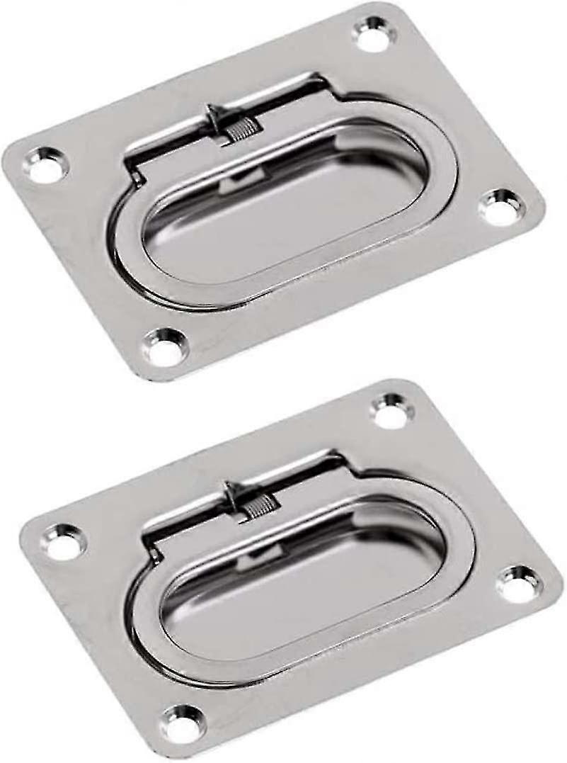 Boat Hatch Handle 2 Pack Stainless Steel Marine Handles Boat Flush ...