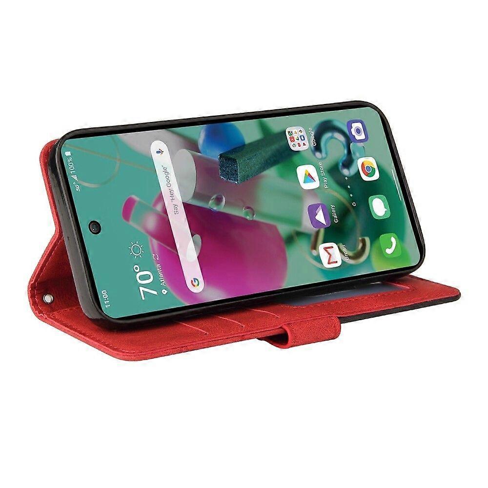 Case for LG K92 5G Leather Wallet Book Flip Folio Stand View Cover ...