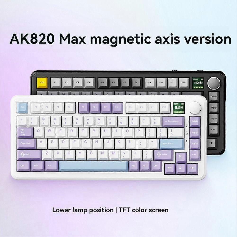 AK820 MAX Wireless Mechanical Keyboard Full-Key Hot Swappable Gaming ...