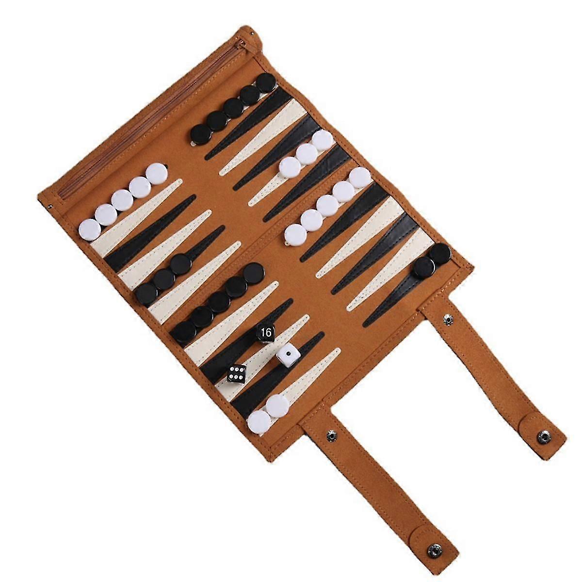 Backgammon Board Game Portable Backgammon Sets for Adults Travel Games ...