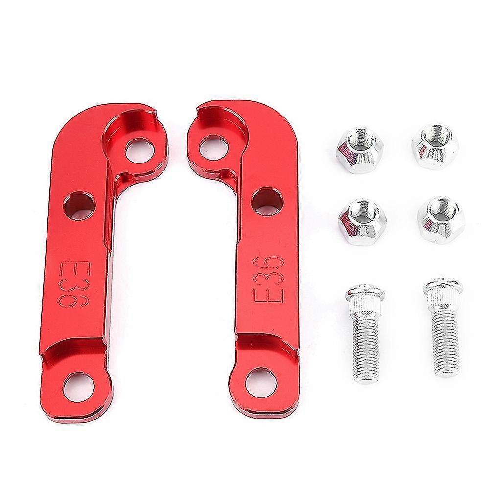 BMW E36 Aluminium Red Steering Angle Kit - 25% Increased Lock, Drift ...