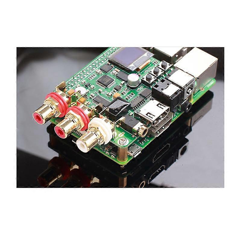 Raspberry Pi DAC Audio Decoder Board HIFI Expansion Moudle Supports Coaxial Fiber I2S OUT for ...