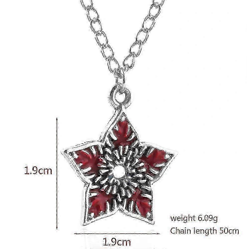 Strange Things 4 Necklace 26 Letters Star Kids Friends Birthday Gifts ...