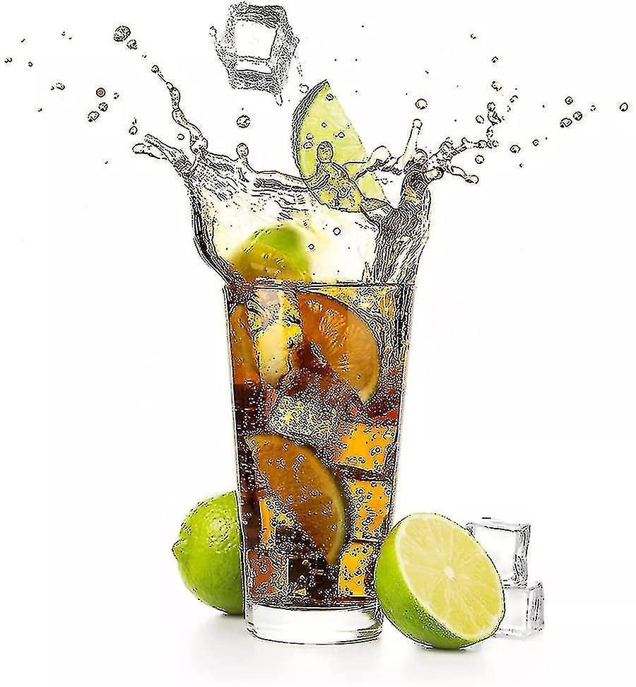 50pcs Artificial Ice Cubes Clear Reusable Fake Ice Cubes In Cube Shape ...