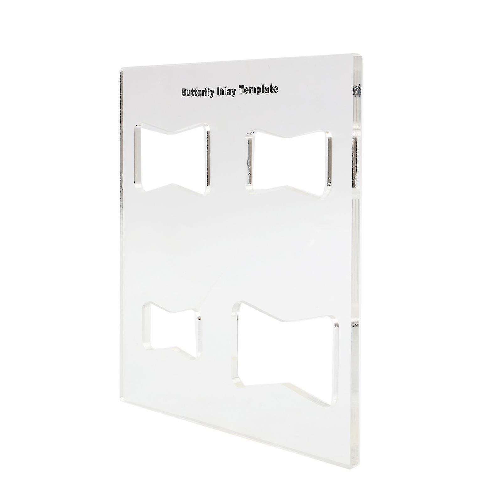 Butterfly Key Inlay Template Router Jig Templates For Woodworking Wood ...