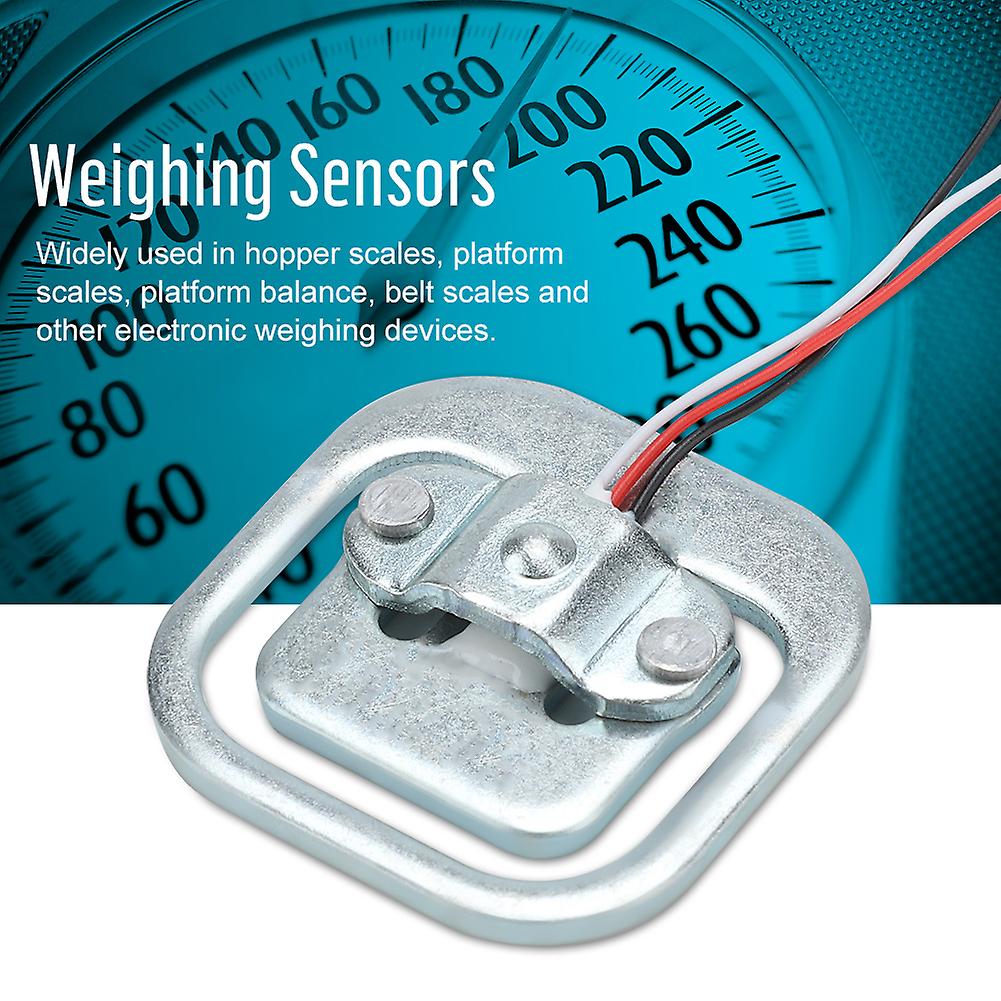 4Pcs 50kg/110lb Half bridge Weighing Sensor 3 WiRed Load Cell Electric ...