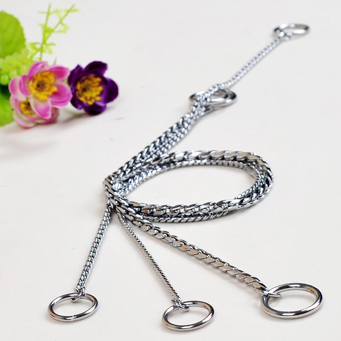 Dog Chain Solid Metal Chain Dog Collar | Fruugo UK