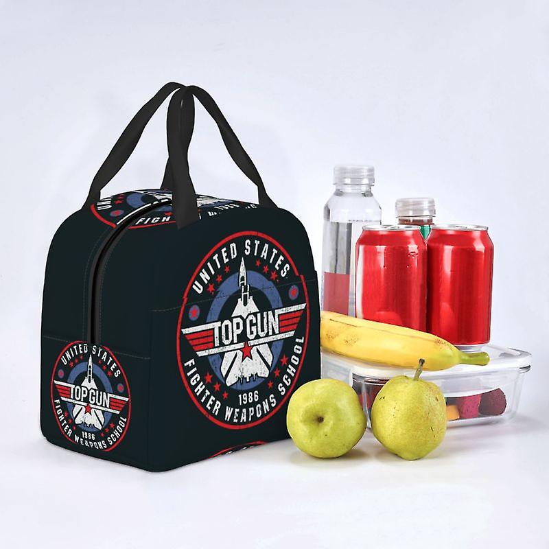 Us Fighter Weapons School Worn Insulated Lunch Bag For Camping Travel ...