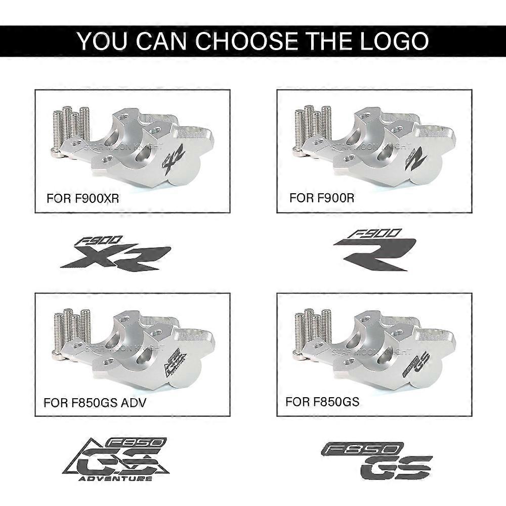 FOR BMW F850GS F900R F900XR F850 GS ADVENTURE Motorcycle CNC Handlebar ...