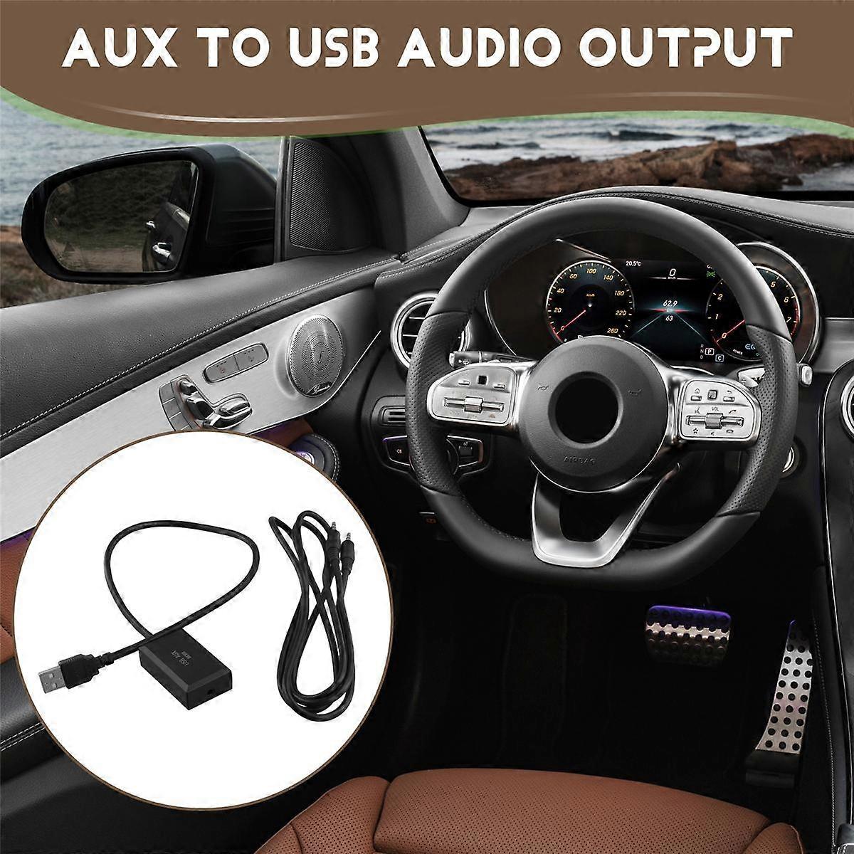 7 Inch Car Screen Audio Input AUX to USB Audio Output AUX Activator for ...
